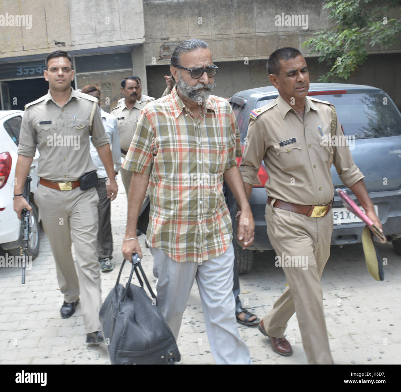 GHAZIABAD, INDIA - JULY 22: Prime accused Moninder Singh Pandher was ...