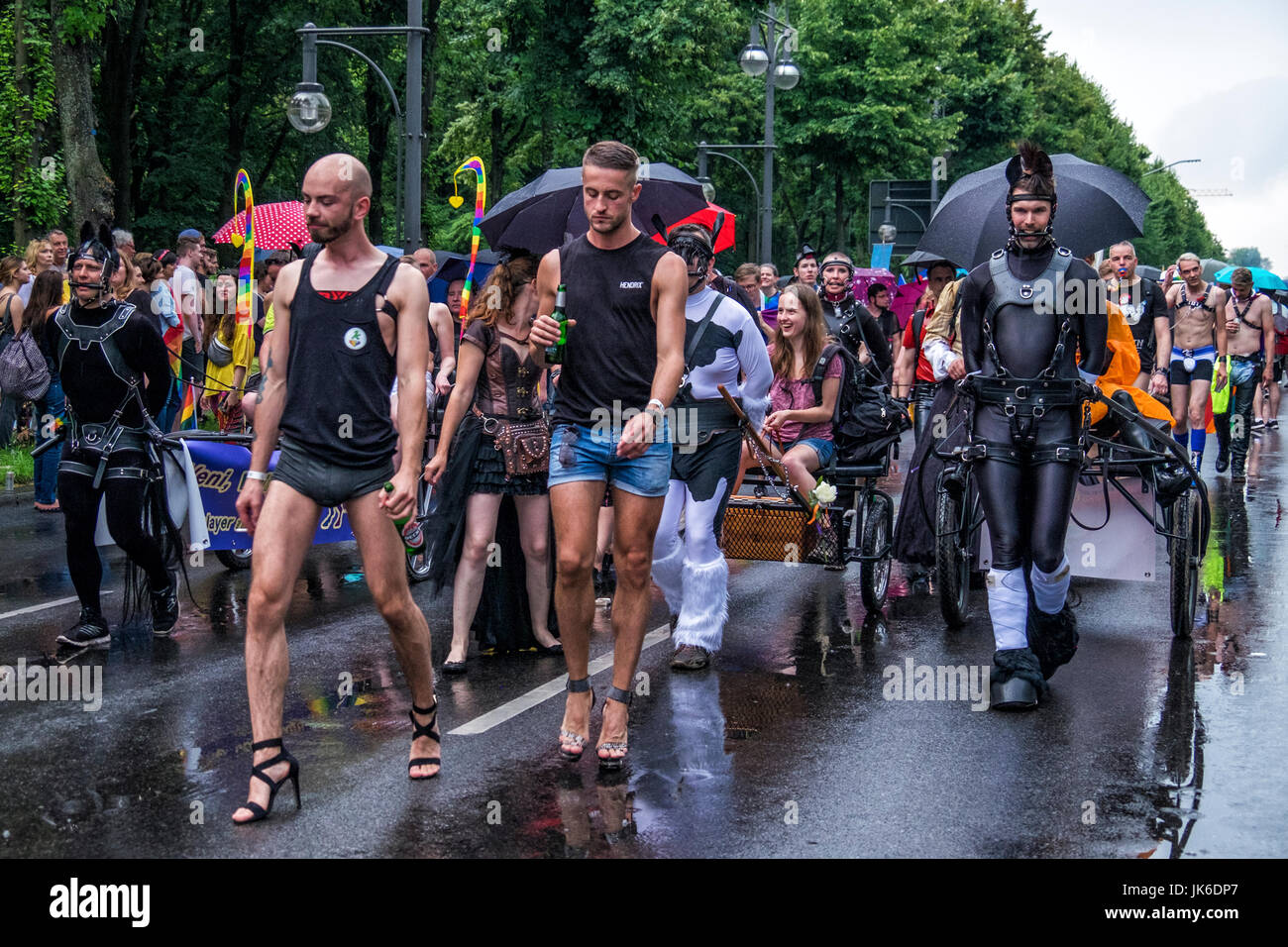 Berlin Mitte, 22nd July, 2017.Christopher Street Day, CSD, Gay Pride ...
