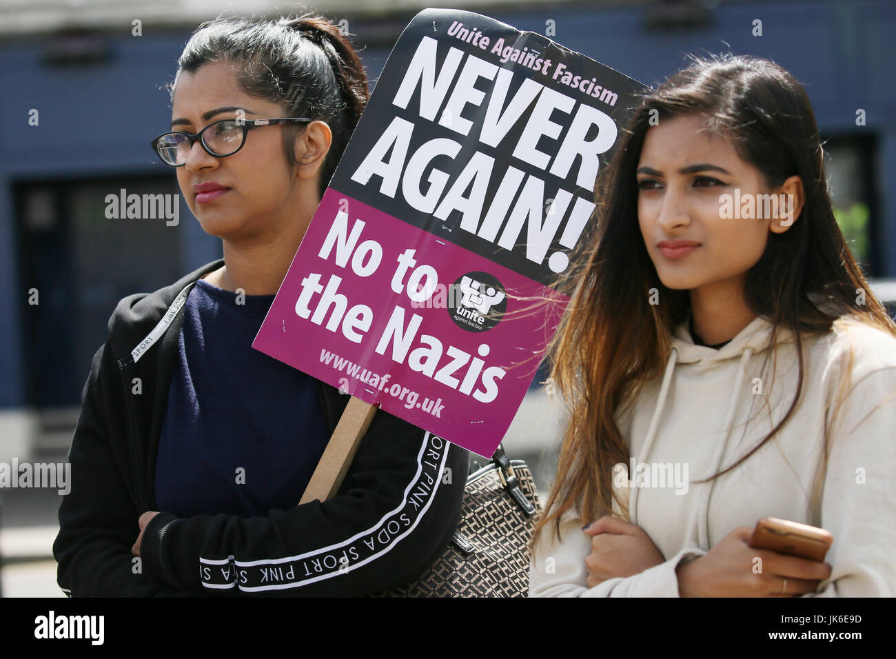 Paul golding placard hi-res stock photography and images - Alamy