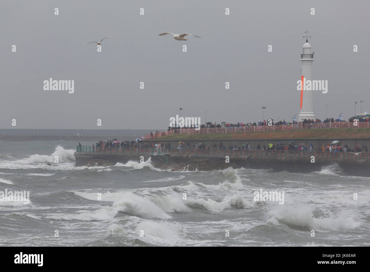 Seaburn lighthouse promenade seaburn sunderland hi-res stock ...