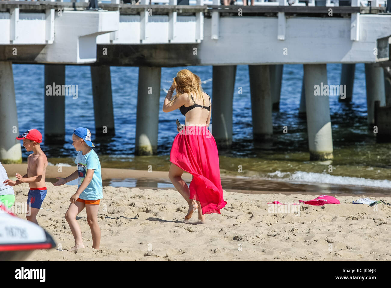 Gdansk beach hi-res stock photography and images - Alamy