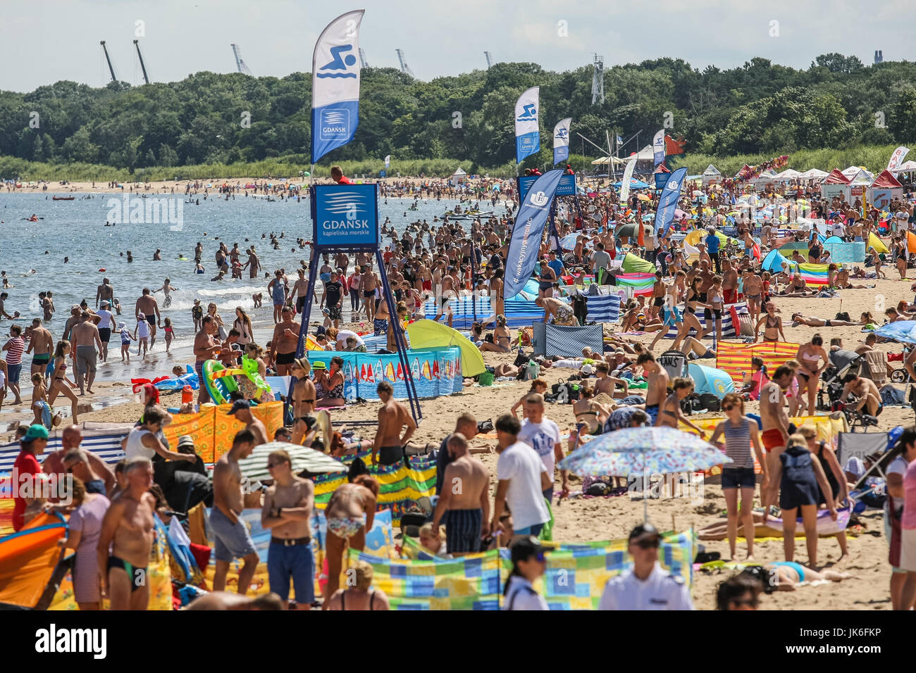 Gdansk beach hi-res stock photography and images - Alamy