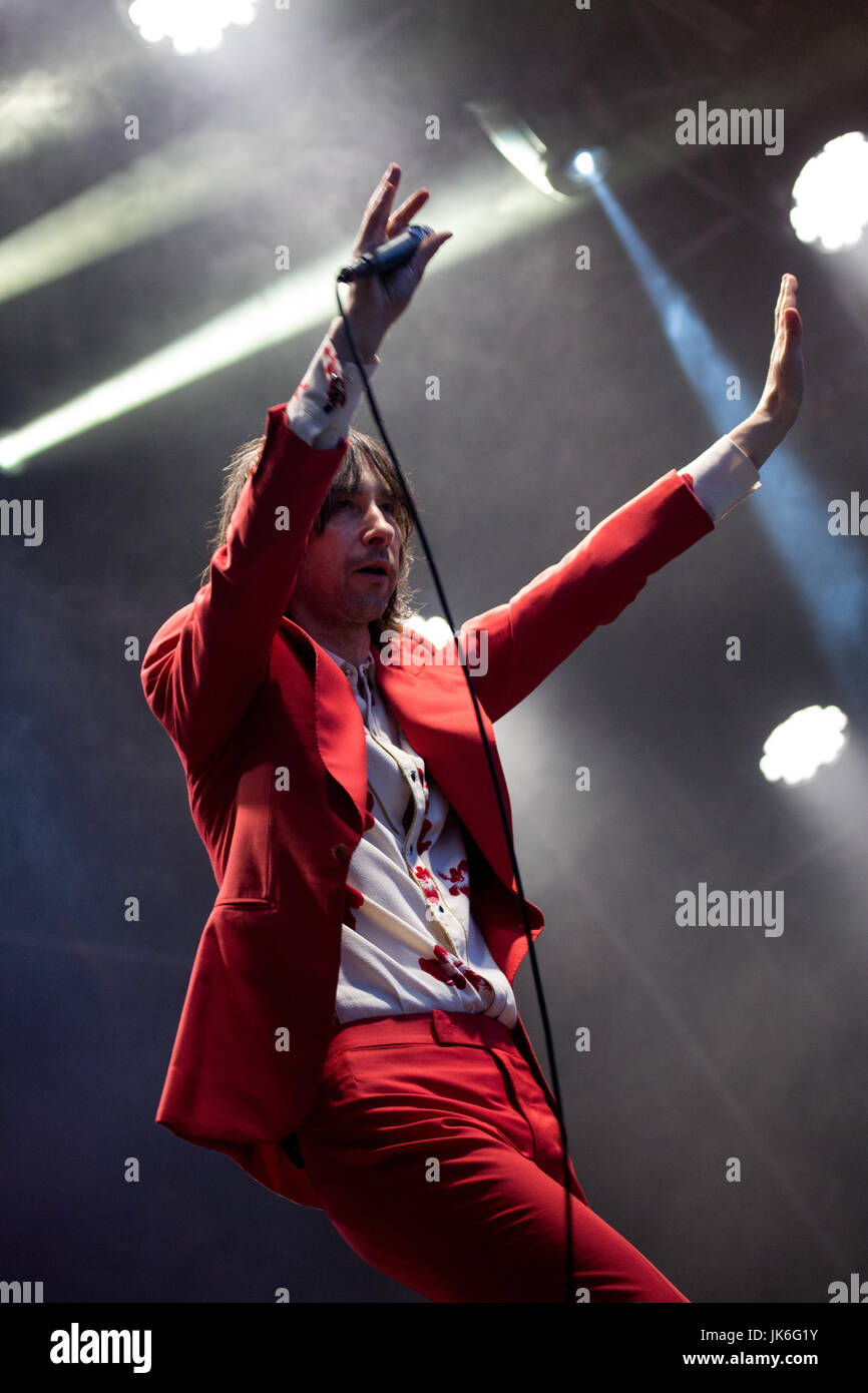 22nd, July, 2017. Sheffield, UK. Primal Scream headline the main stage ...