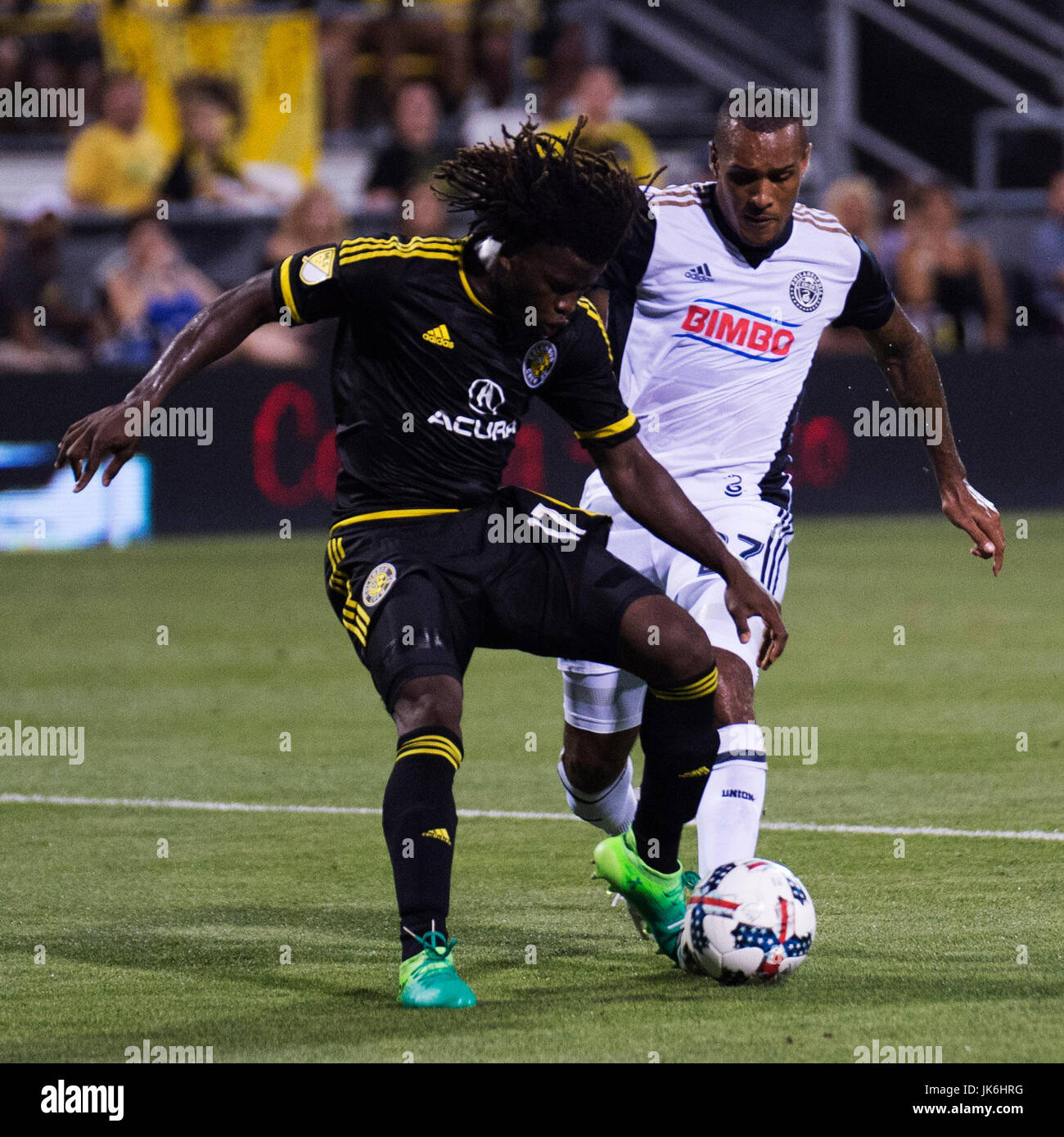 Columbus, Ohio, USA. 22nd July, 2017. Philadelphia Union forward Jay ...