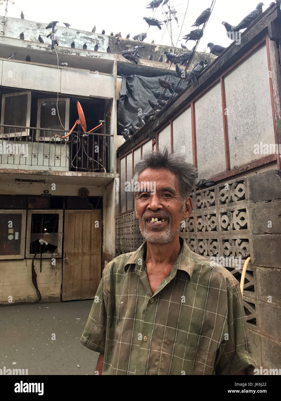 Bangkok, Thailand. 14th July, 2017. 'Birdman' Weerasak Sunthonjamorn ...