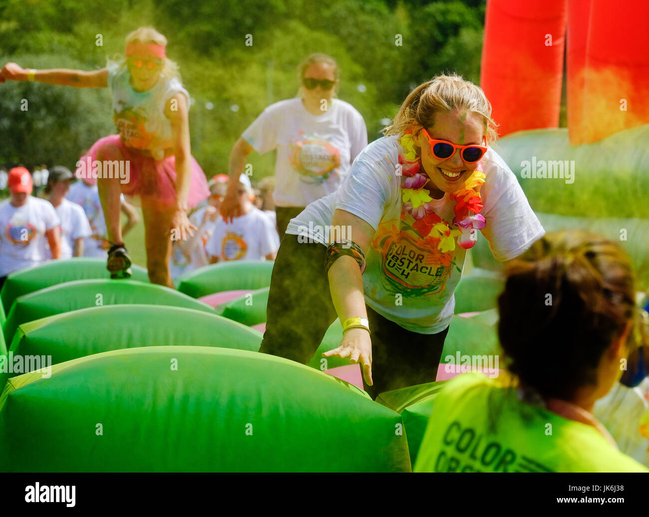 Color obstacle rush hi-res stock photography and images - Alamy