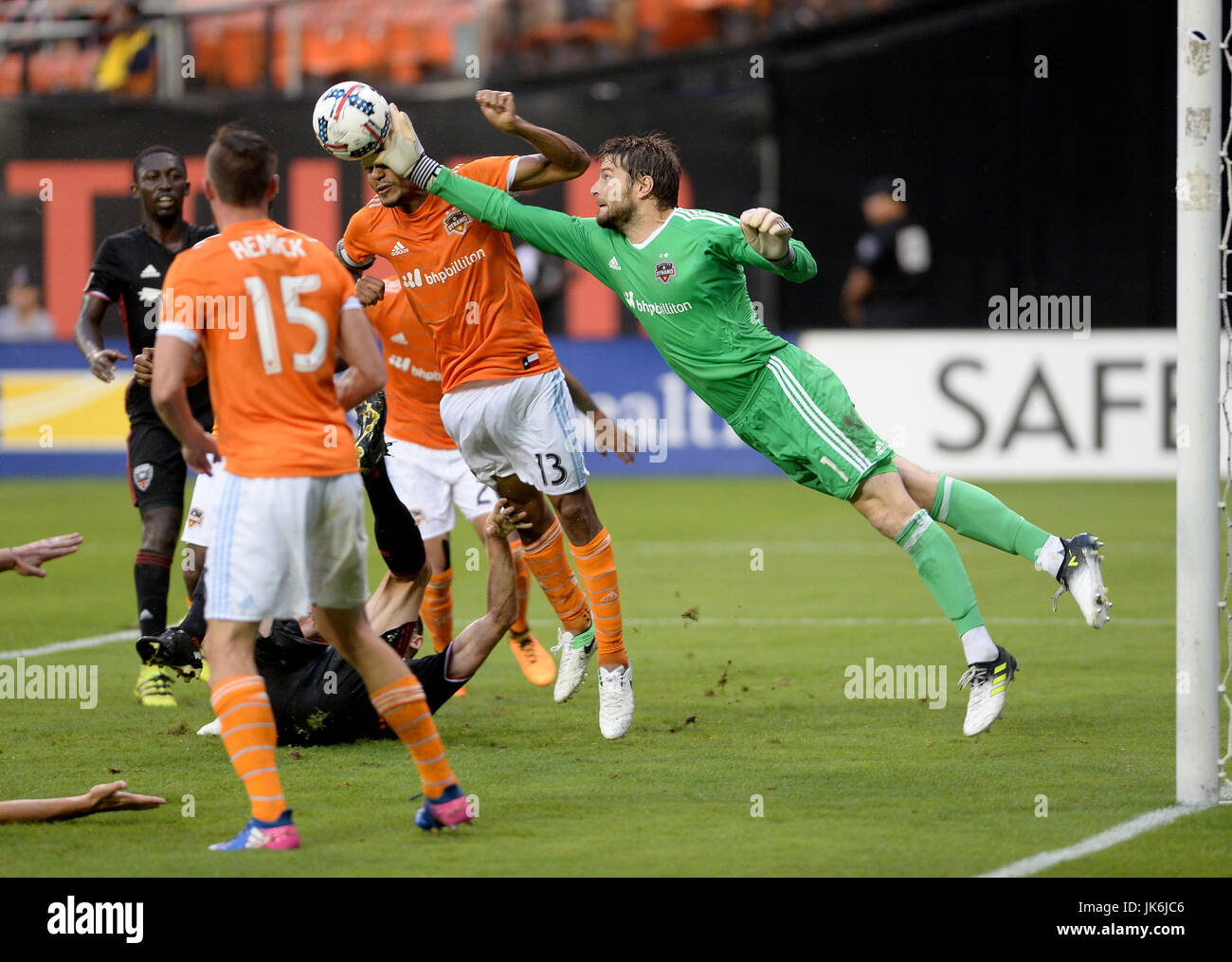 Washington, DC, USA. 22nd July, 2017. 20170722 - Houston Dynamo ...