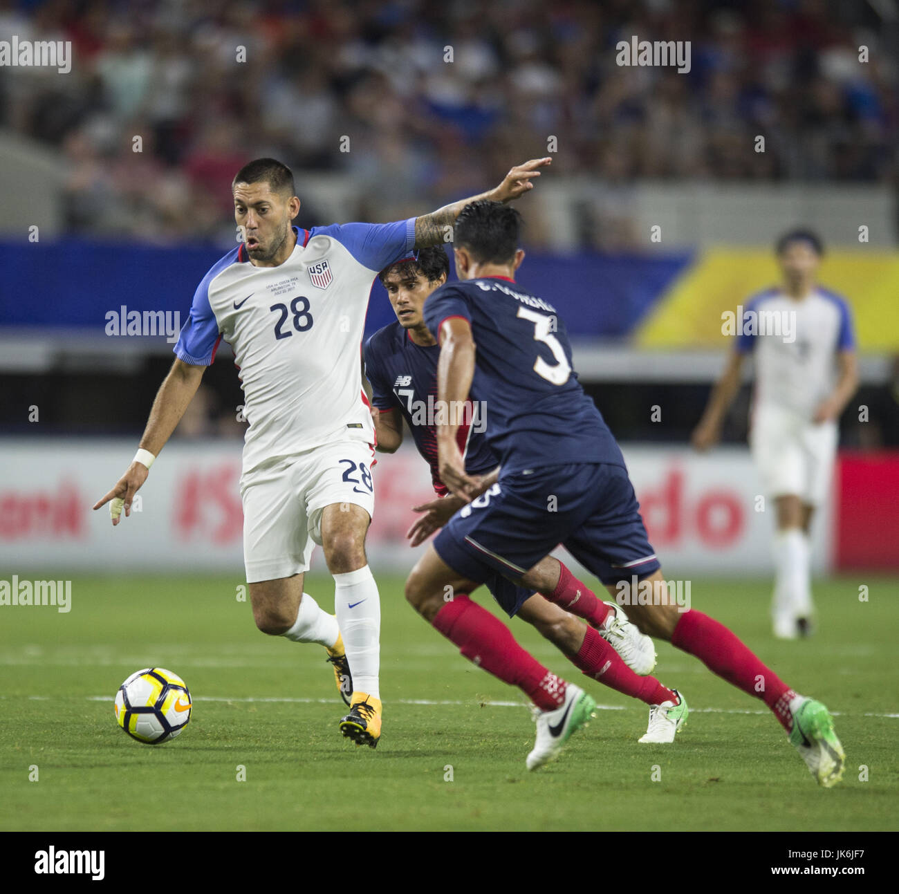 Arlington, Texas, USA. 22nd July, 2017. U.S.A Player #28 TIM DEMPSEY ...