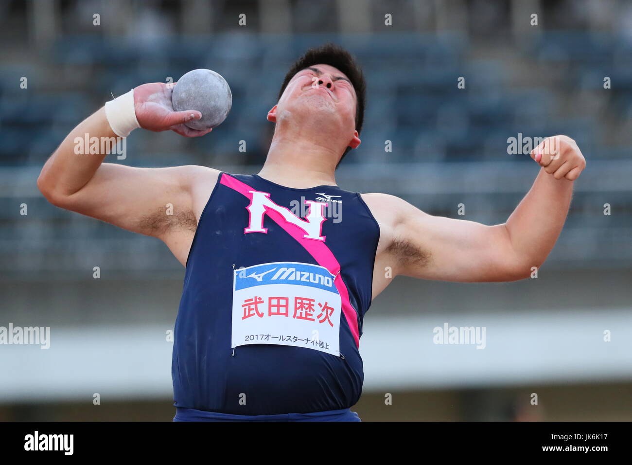 Kanagawa, Japan. 22nd July, 2017. Reiji Takeda Athletics : 2017 All ...