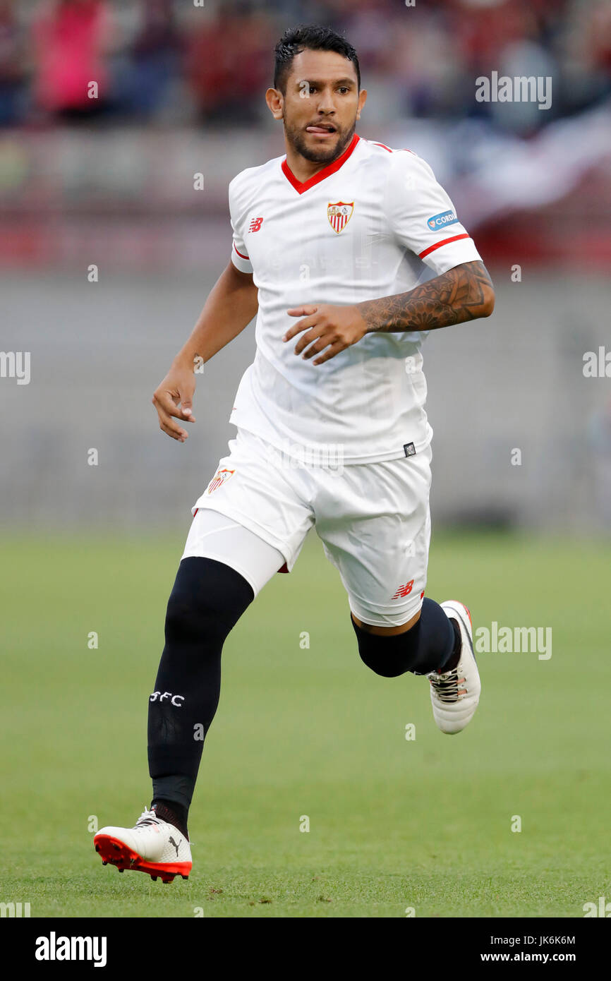 Kashima Soccer Stadium, Ibaraki, Japan. 22nd July, 2017. Walter Montoya ...