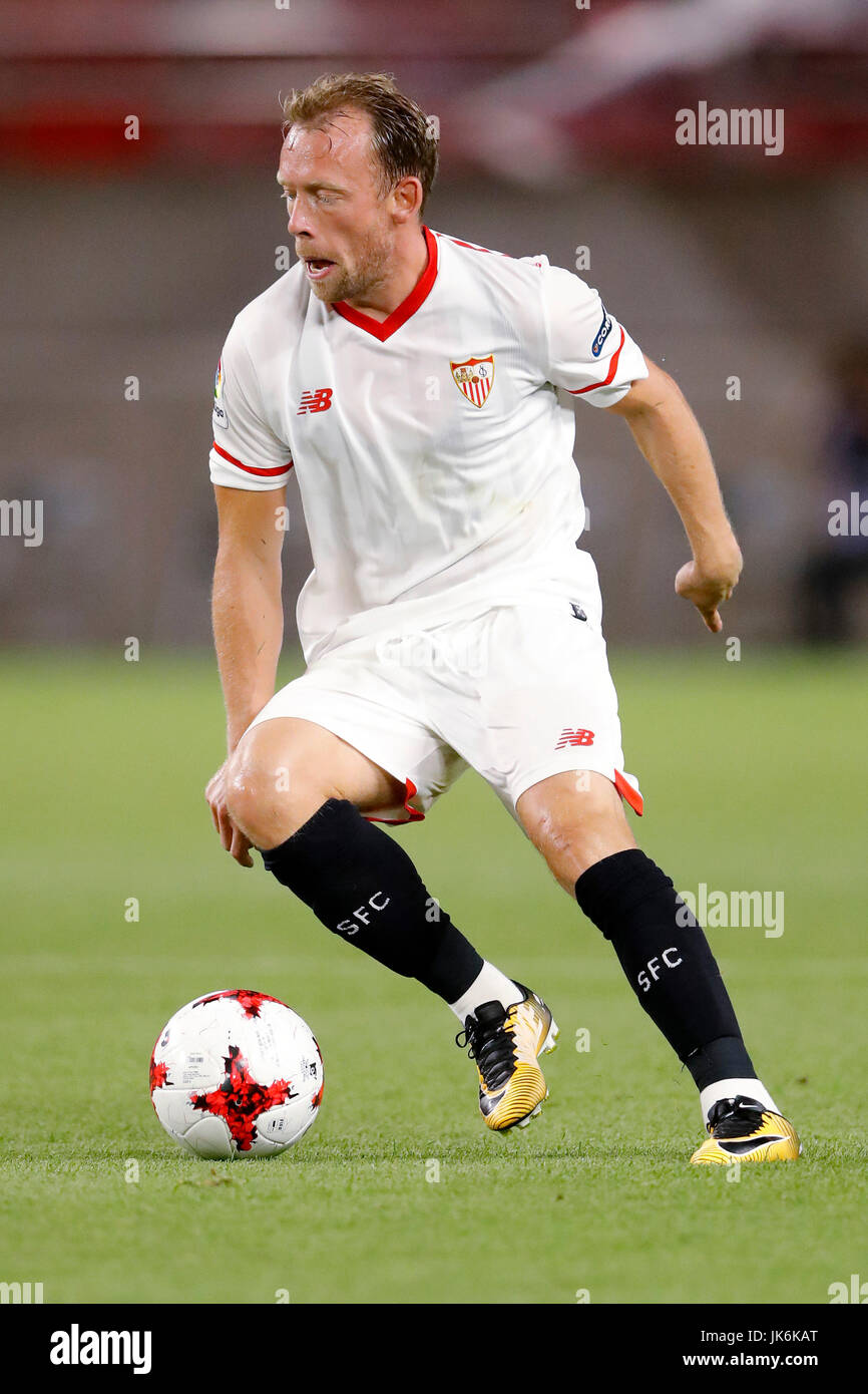 Kashima Soccer Stadium, Ibaraki, Japan. 22nd July, 2017. Michael Krohn ...