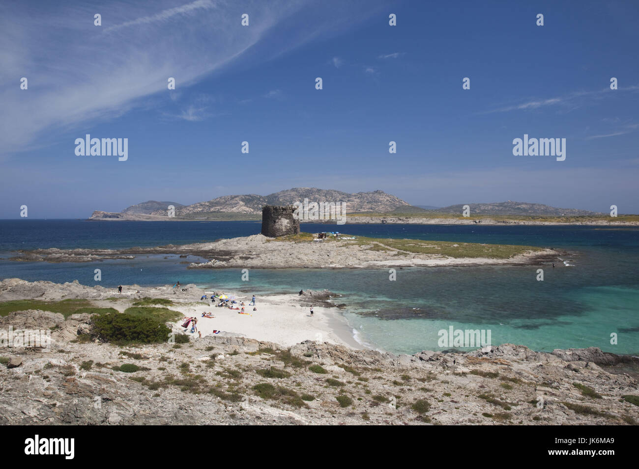Italy, Sardinia, North Western Sardinia, Capo del Falcone, view of the ...