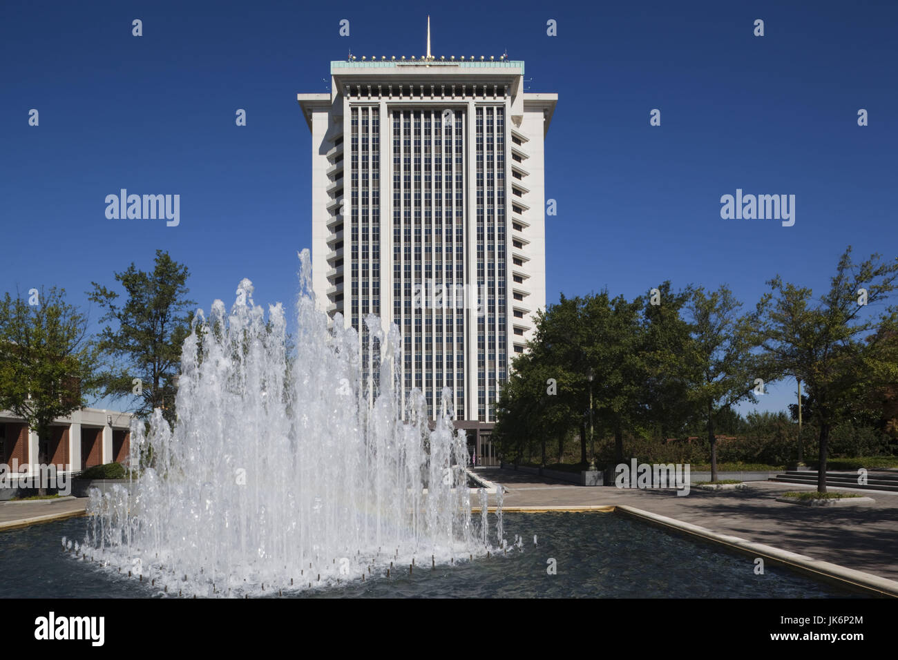 USA, Alabama, Montgomery, RSA Tower, state pension building Stock Photo ...