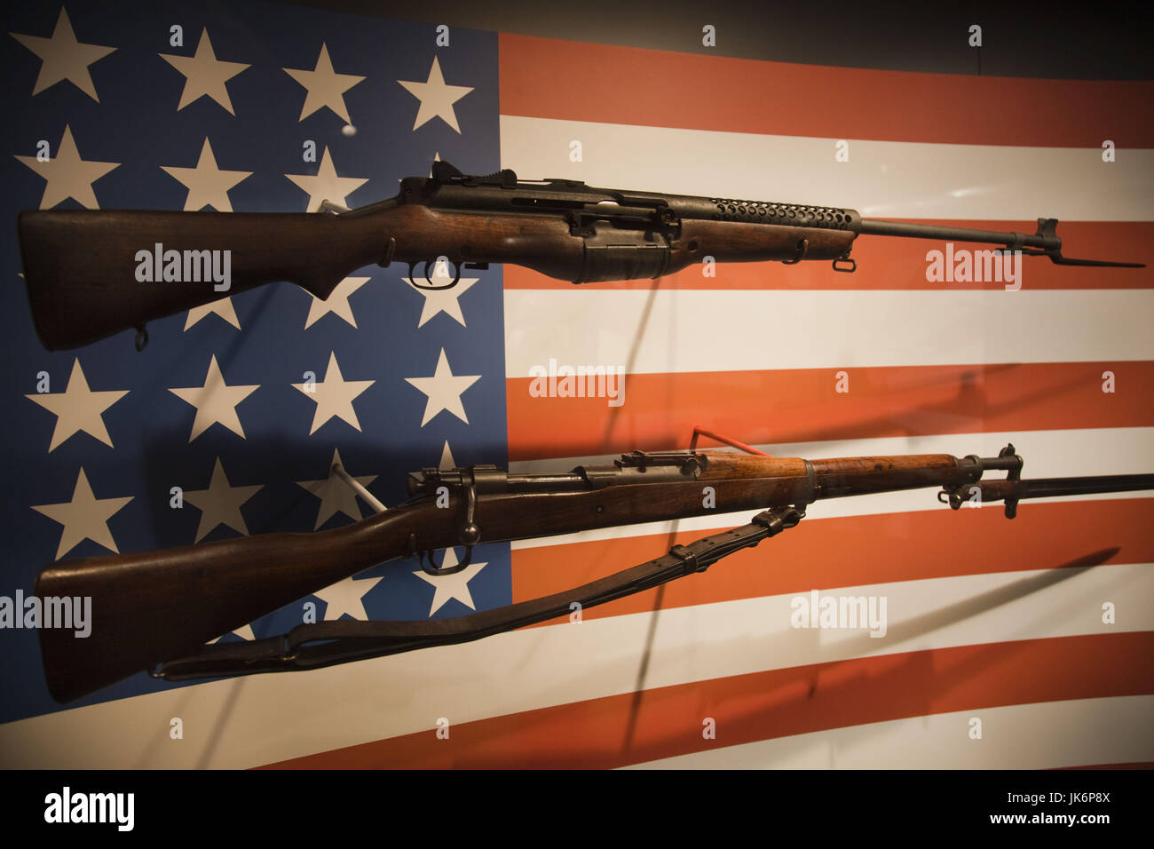 USA, Louisiana, New Orleans, National World War Two Museum, display of ...