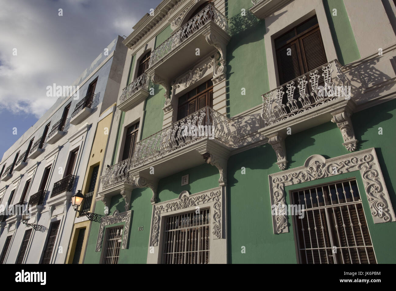 Buildings on tetuan street hi-res stock photography and images - Alamy