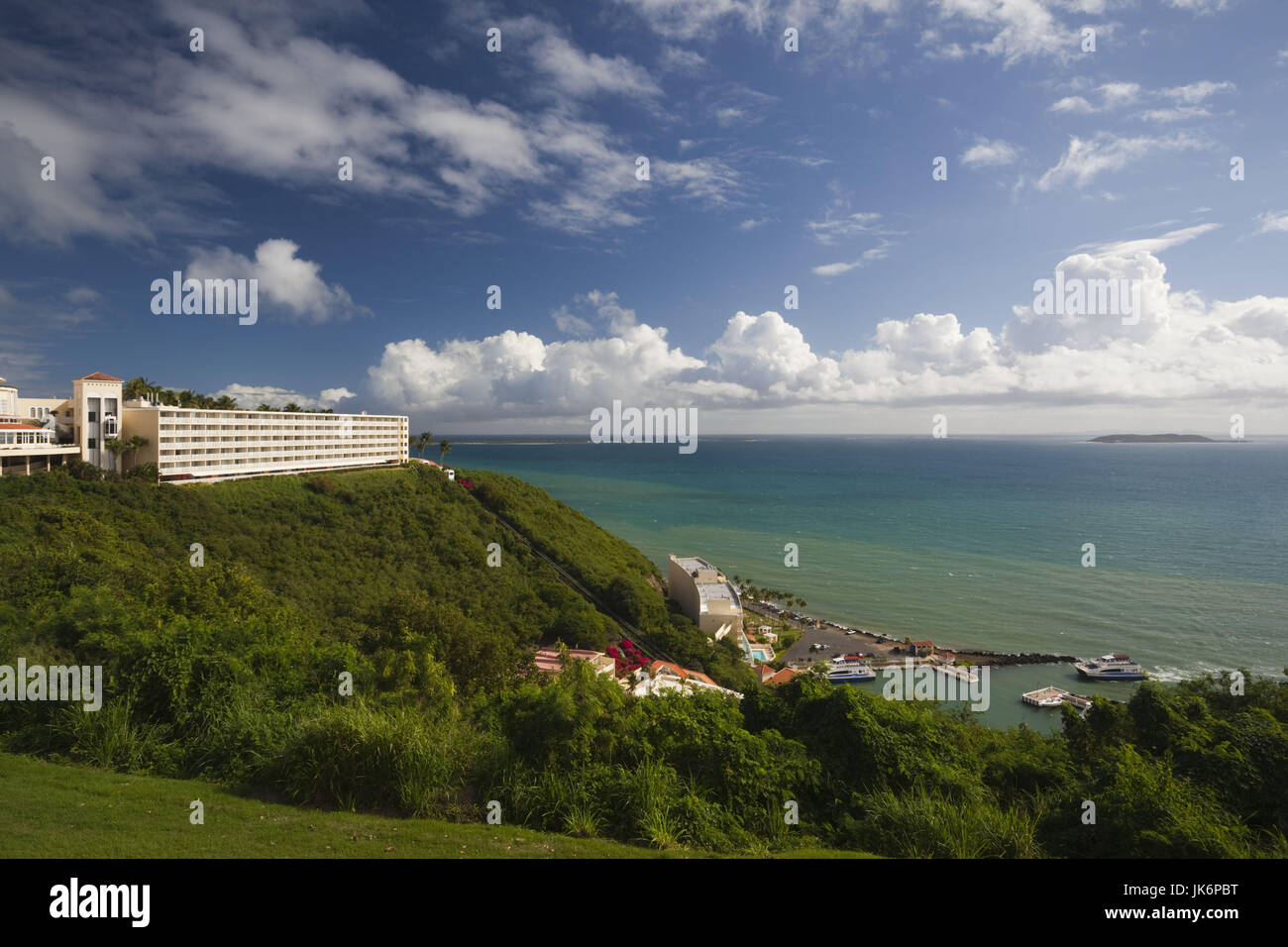 Puerto Rico, East Coast, Fajardo, El Conquistador Resort Hotel Stock ...