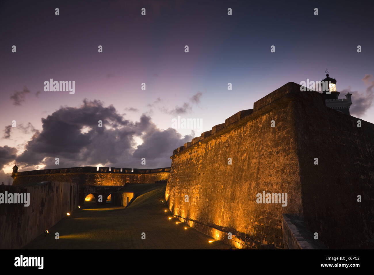 Puerto Rico, San Juan, Old San Juan, San Felipe del Morro Fort, El ...