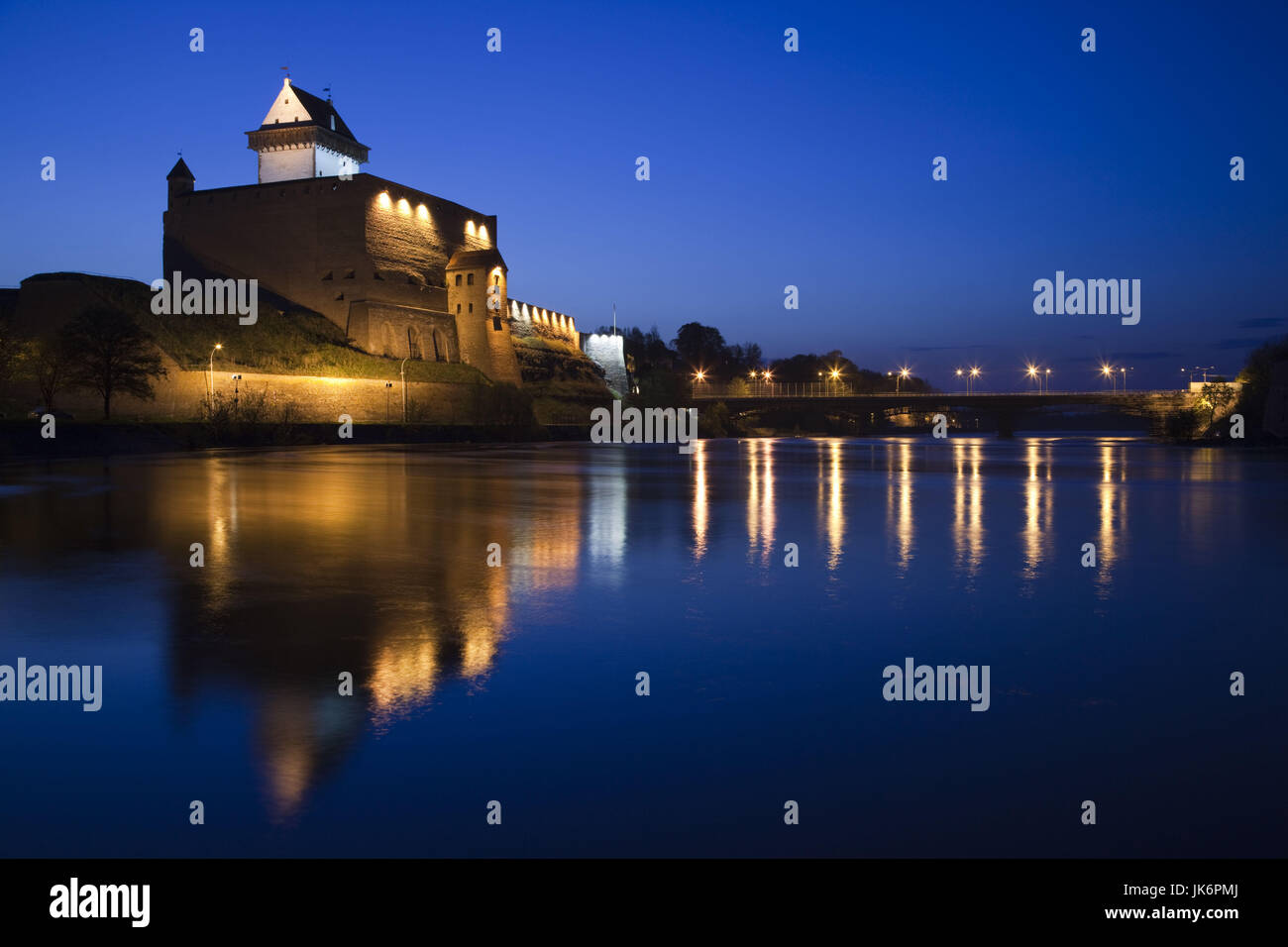 Estonia, Northeastern Estonia, Narva, Narva Castle, 13th century ...