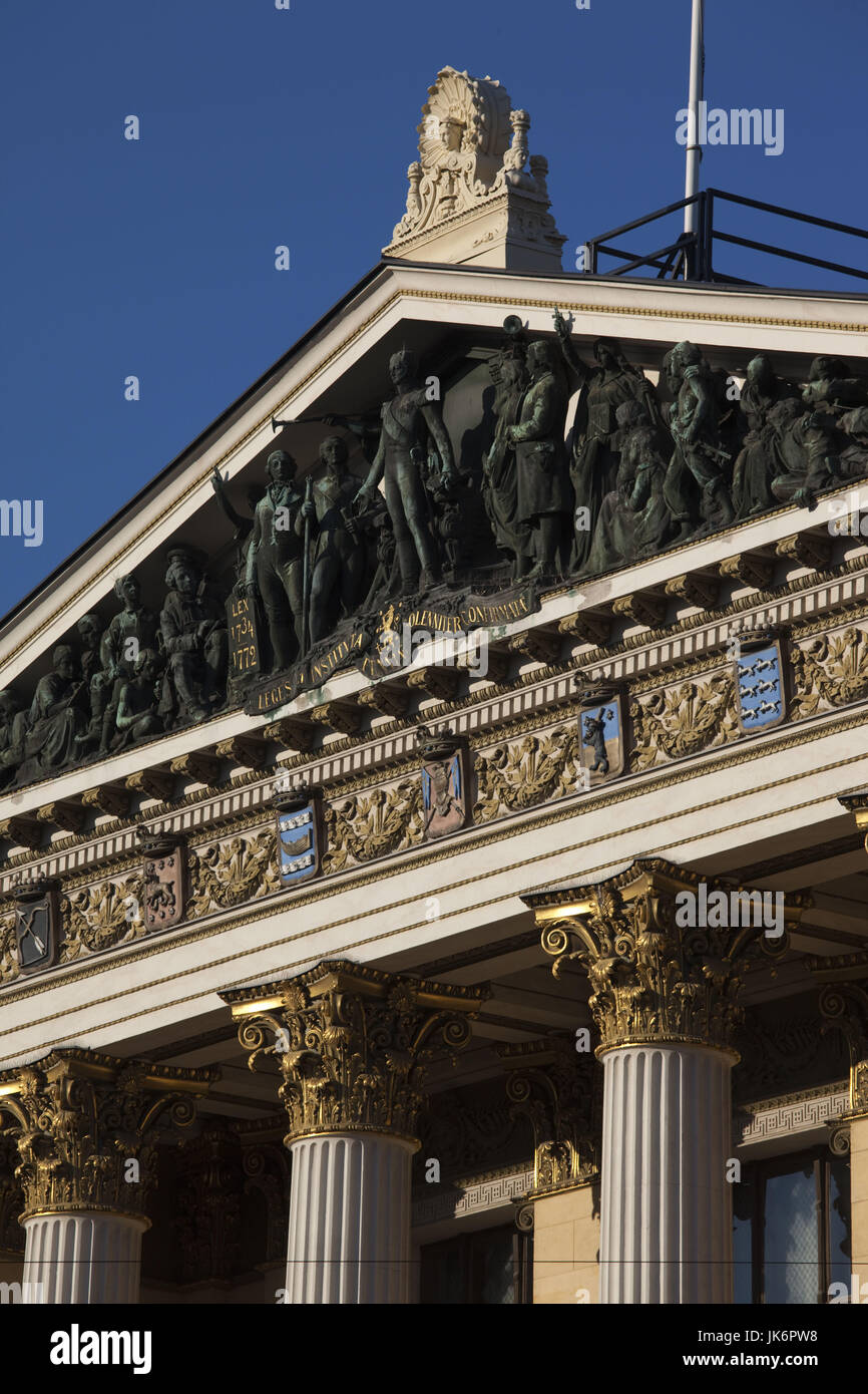 Finland, Helsinki, Senate Square, House of the Estates building Stock ...