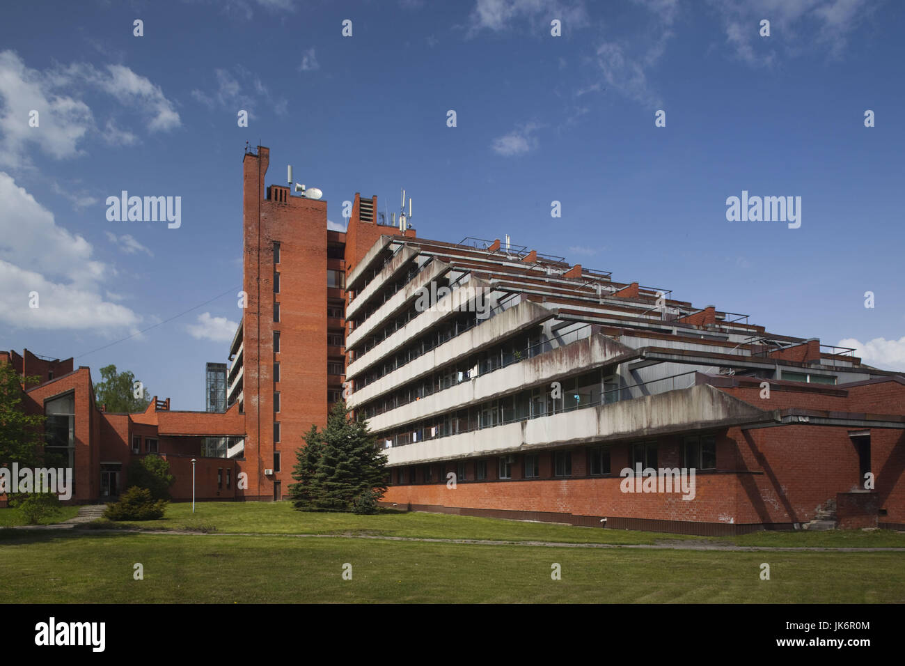 Latvia, Jurmala, Vaivari Village, Vaivari Sanitorium, Soviet-era resort ...