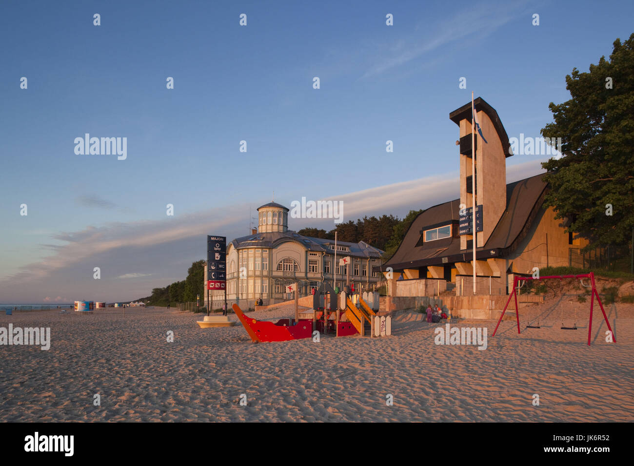 Latvia, Western Latvia, Riga Area, Jurmala, Majori Village, Majori ...