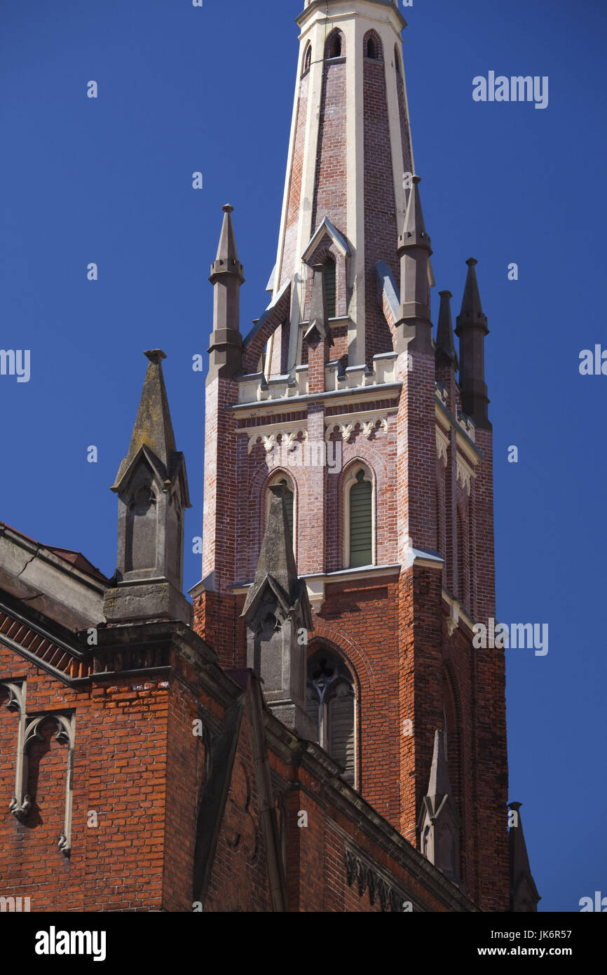 Latvia, Riga, Vecriga, Old Riga, Our Lady of Sorrows Catholic Church ...