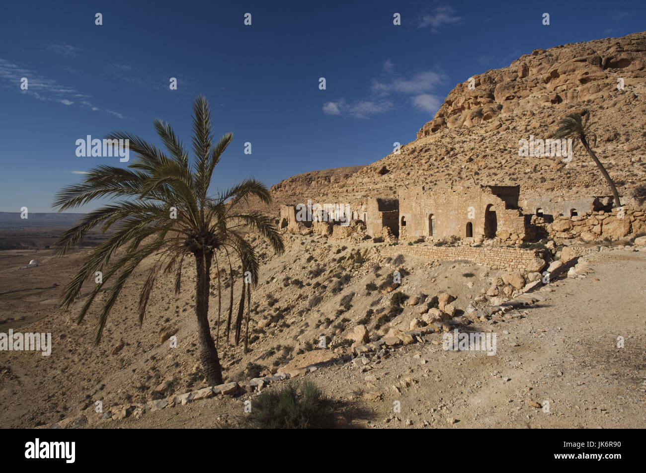 Tunisia, Ksour Area, Douiret, abandoned Berber town Stock Photo - Alamy