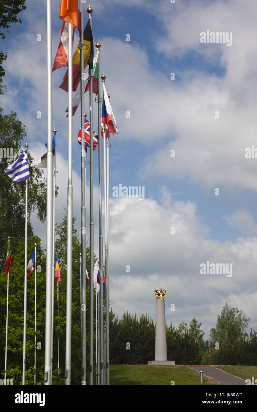 Lithuania, Vilnius-area, Centre of Europe, geographic center of Europe ...