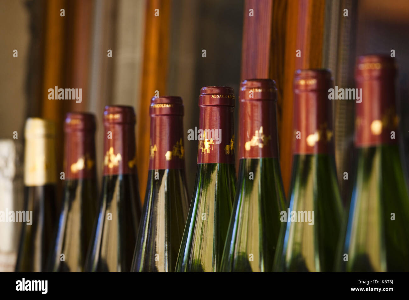 Alsace wine bottle hi-res stock photography and images - Alamy