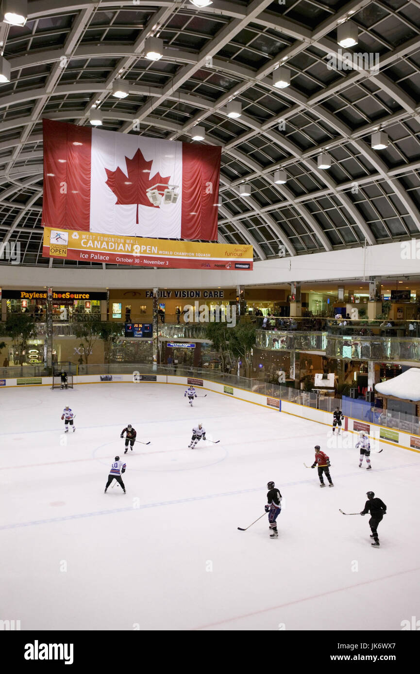 Hockey eisbahn west edmonton mall hi-res stock photography and images ...
