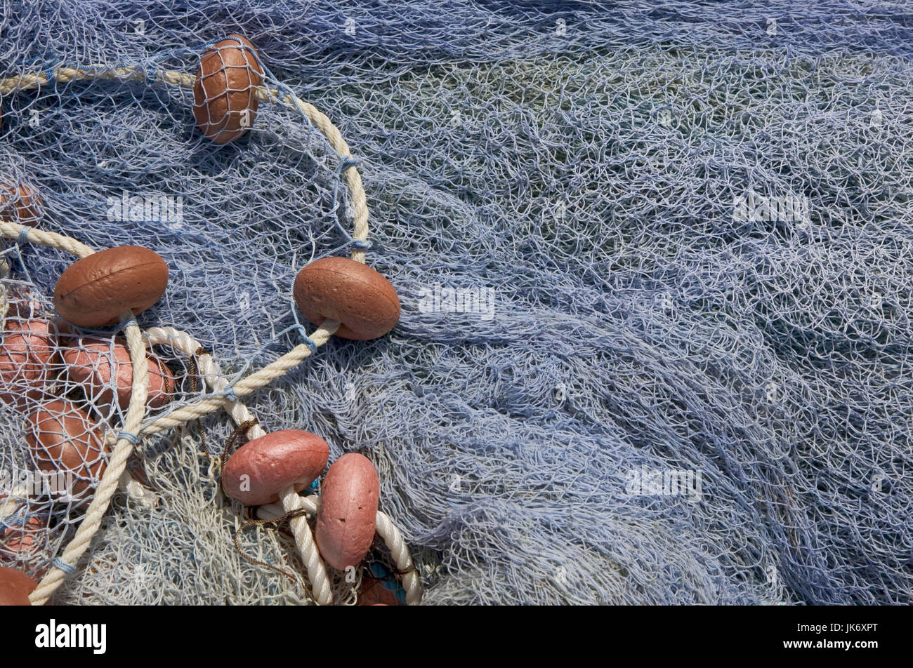 Fischerei, Fischernetze, Detail Stock Photo - Alamy