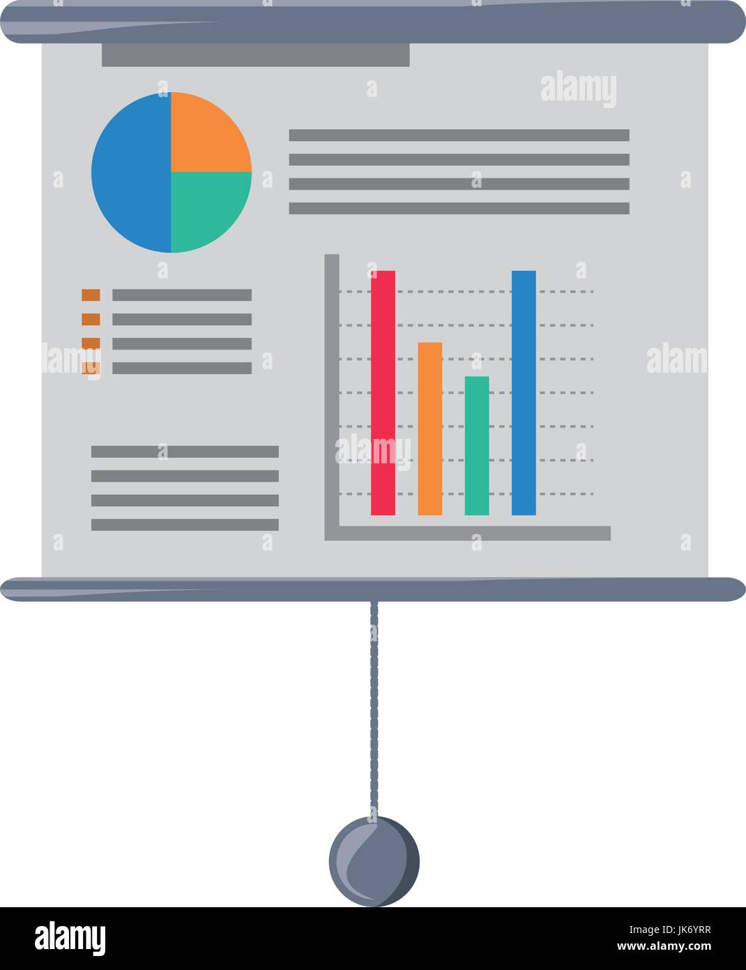 Slide bars graph Stock Vector Images - Alamy