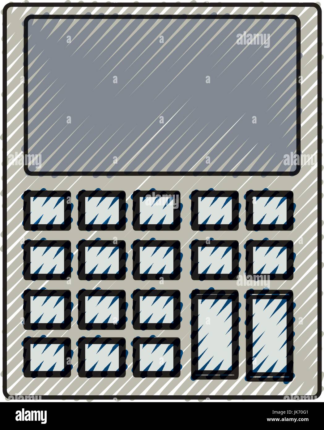 Calculator math device Stock Vector Image & Art - Alamy