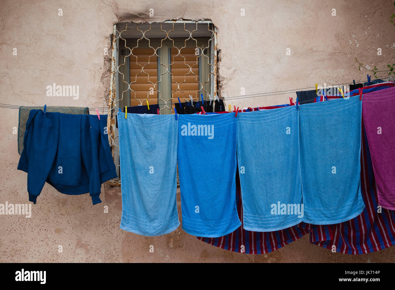 Israel, North Coast, Akko-Acre, ancient city, laundry Stock Photo - Alamy