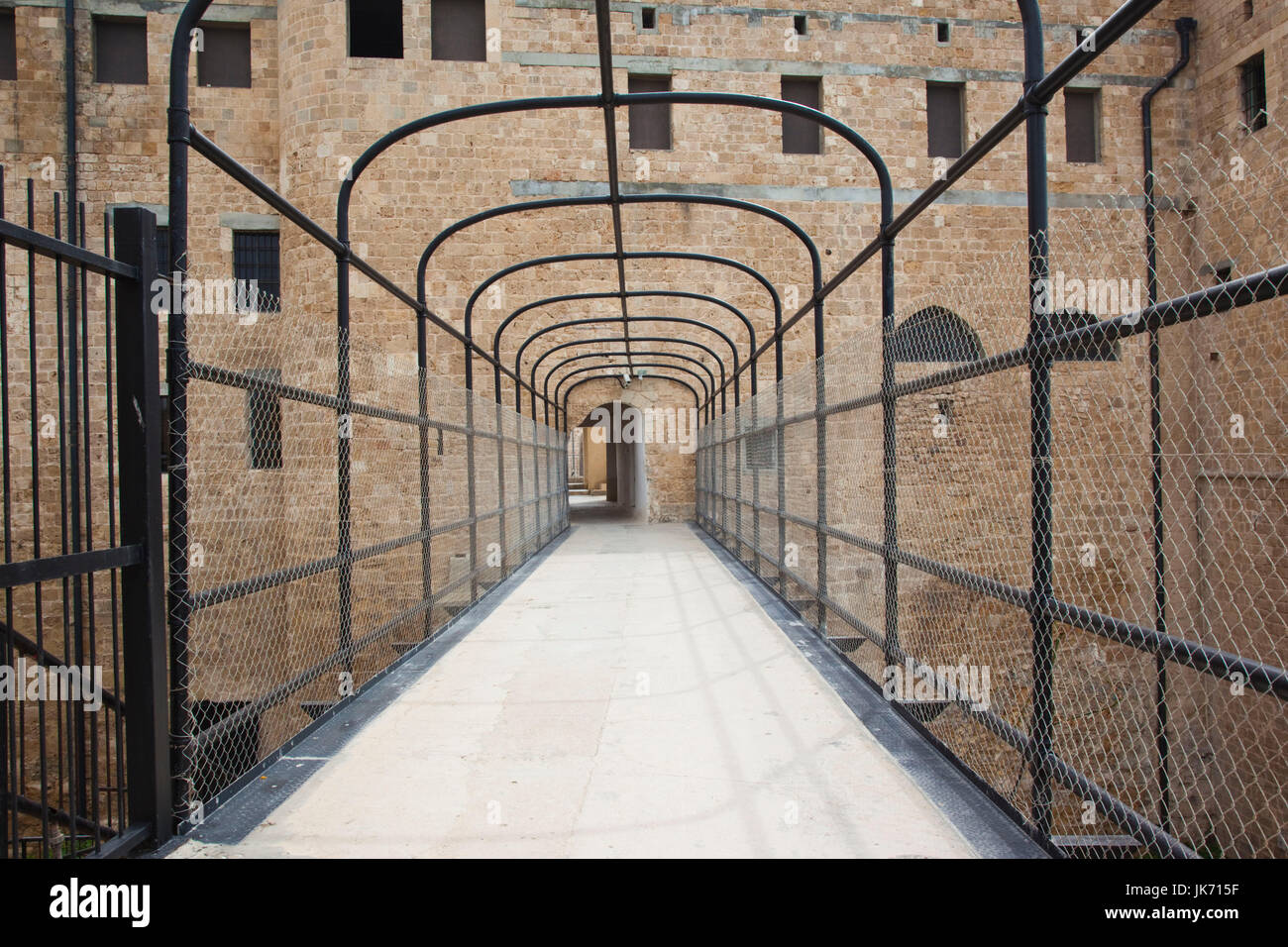 Israel, North Coast, Akko-Acre, ancient city, Akko Citadel, fortress ...