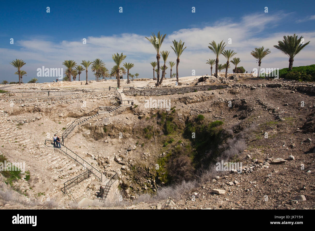 Israel, North Coast, Megiddo, Megiddo National Park, also known as ...