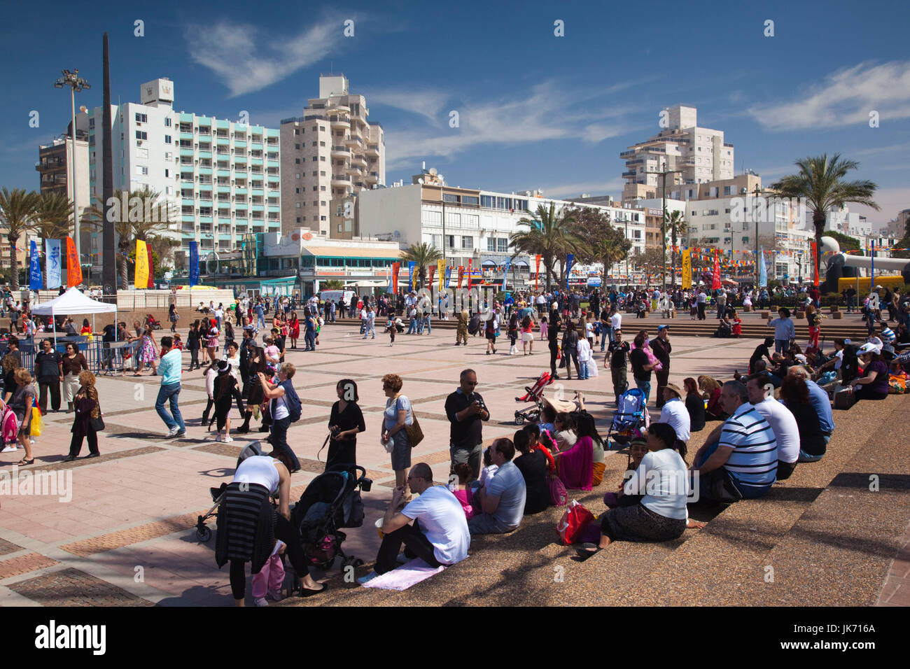Netanya square hi-res stock photography and images - Alamy