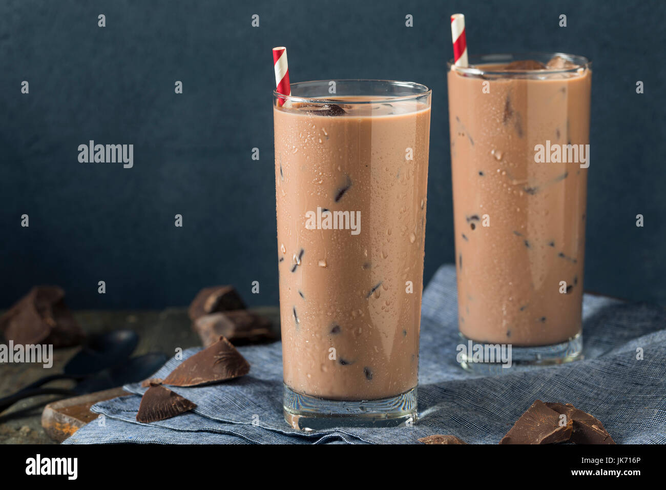 Iced chocolate hi-res stock photography and images - Alamy