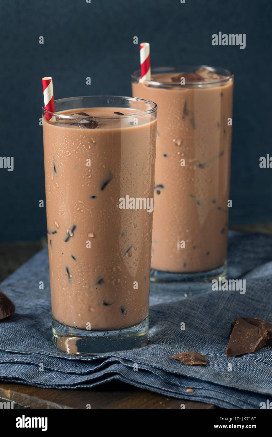 Iced chocolate hi-res stock photography and images - Alamy