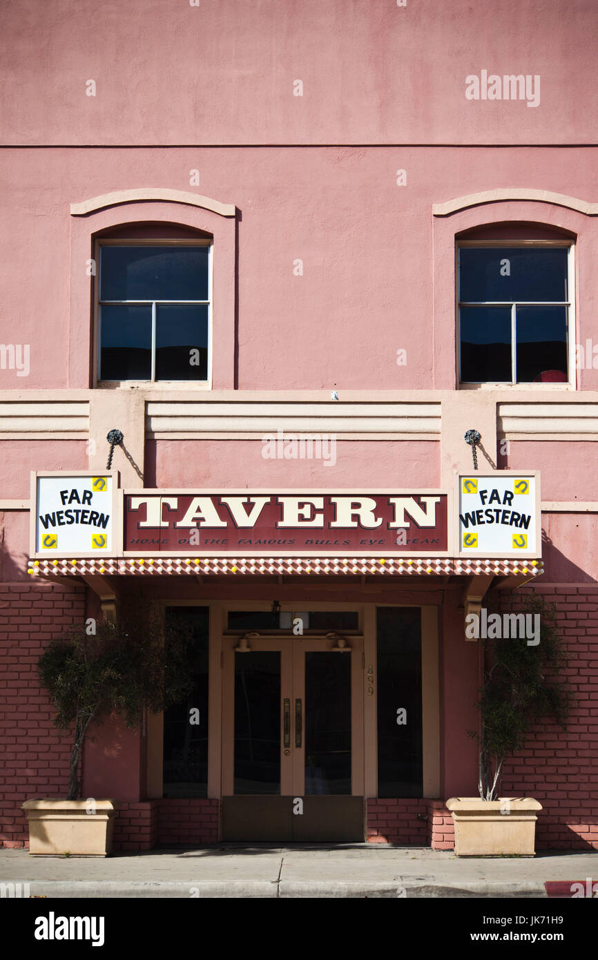 USA, California, Southern California, Guadalupe, Tavern building Stock ...