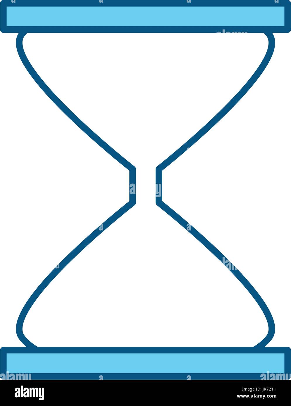 Hourglass time clock Stock Vector Image & Art - Alamy