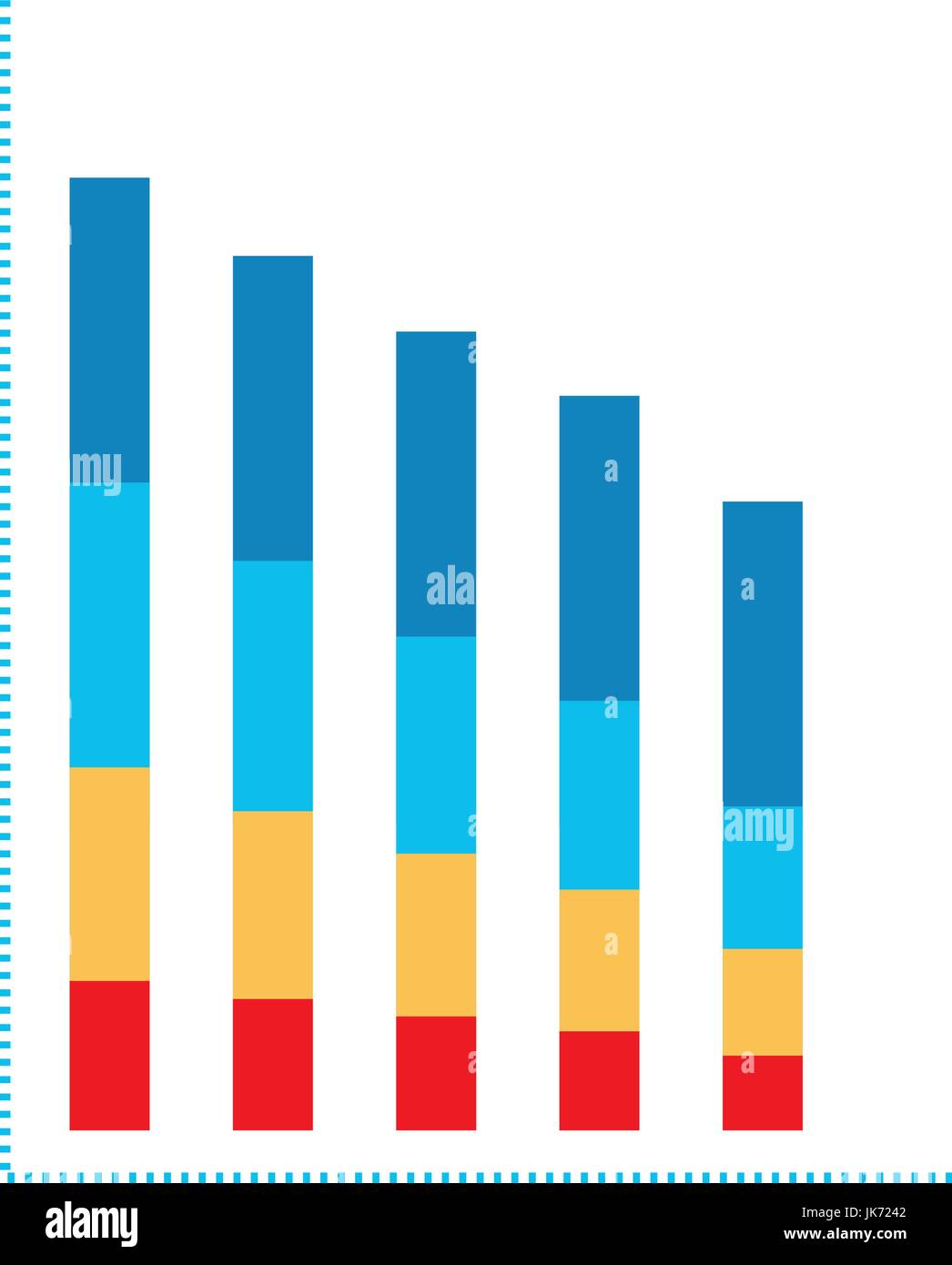 Statistics bars graphic Stock Vector Image & Art - Alamy