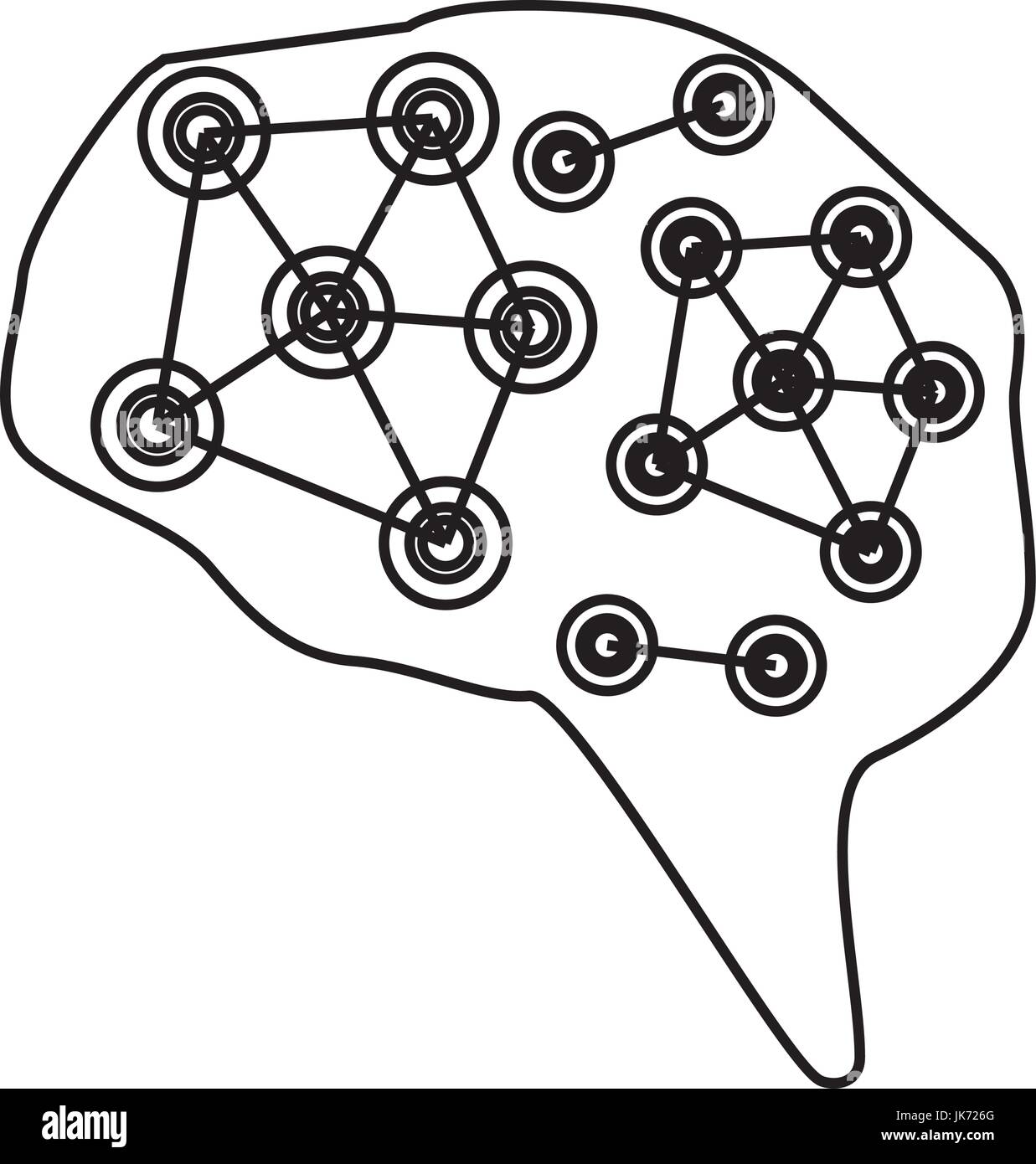 Human brain symbol Stock Vector Image & Art - Alamy