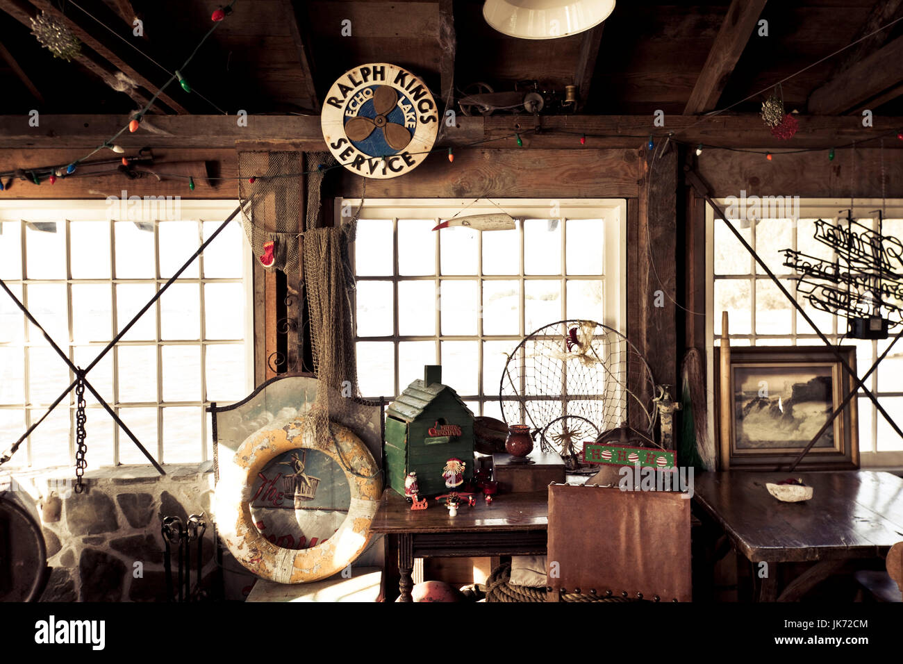 Interior of fishing shack hi-res stock photography and images - Alamy