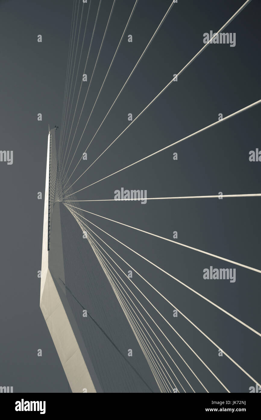 Israel, Jerusalem, Jerusalem Chords Bridge, designed by Santiago ...