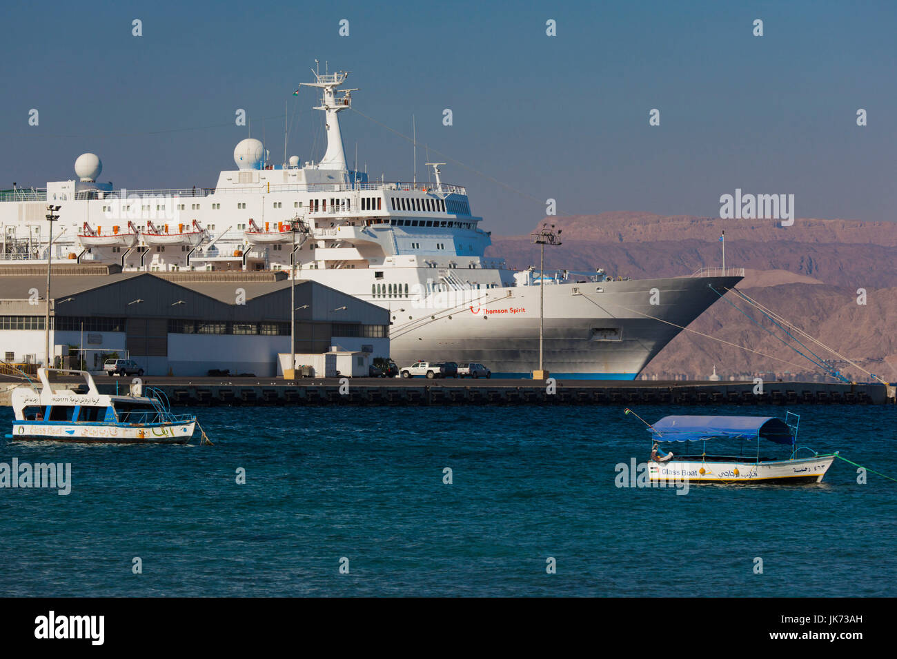 Aqaba Port Jordan Middle East Stock Photos & Aqaba Port Jordan Middle ...