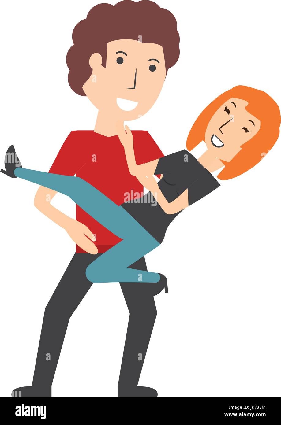 Young woman passion art Stock Vector Images - Alamy