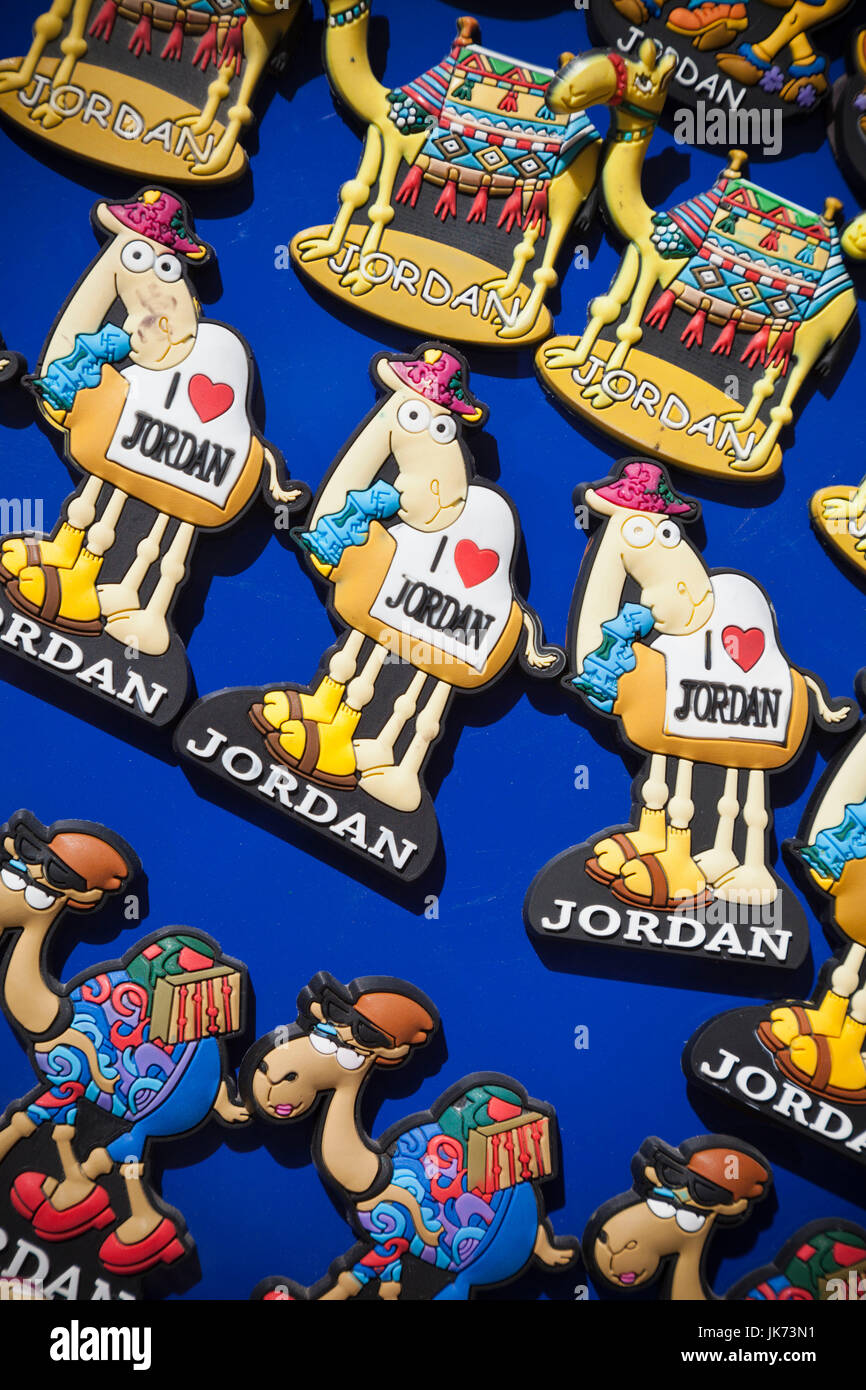 Jordan, Amman, souvenir fridge magnets Stock Photo - Alamy
