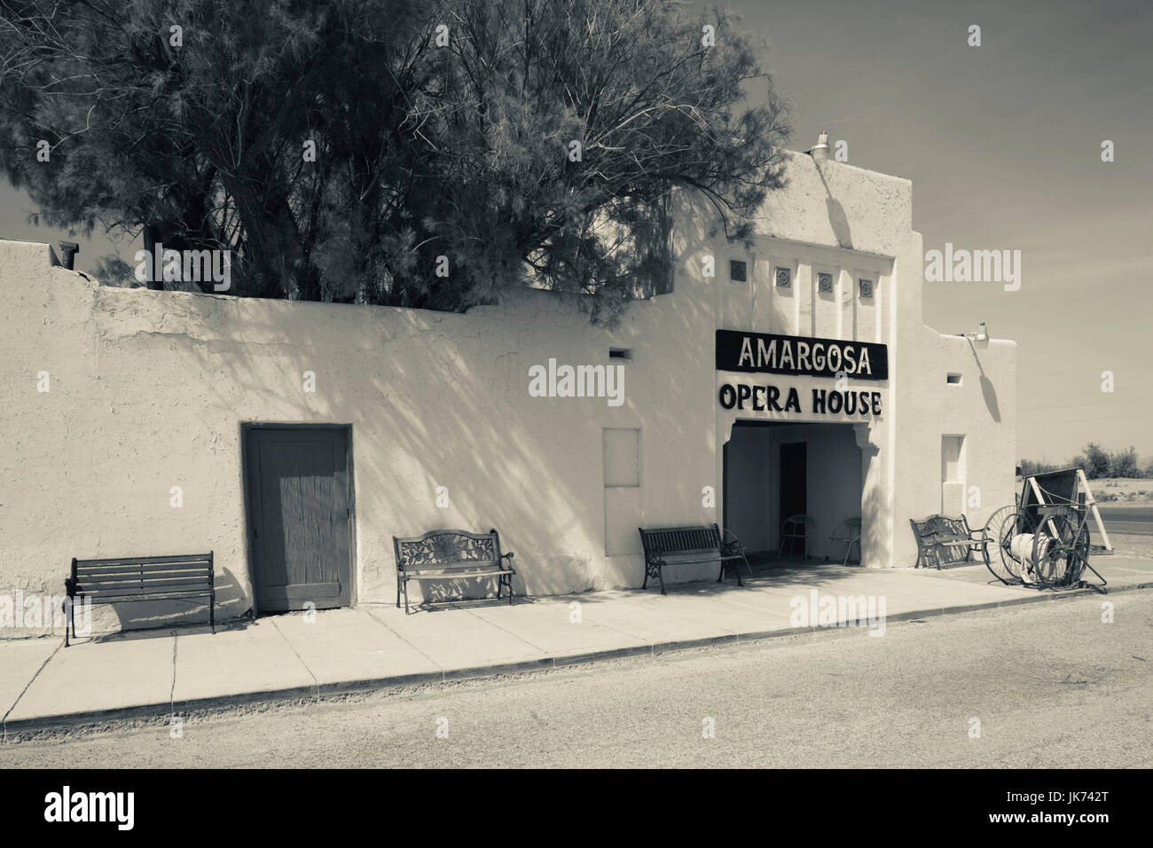 USA, California, Death Valley National Park, Death Valley Junction ...
