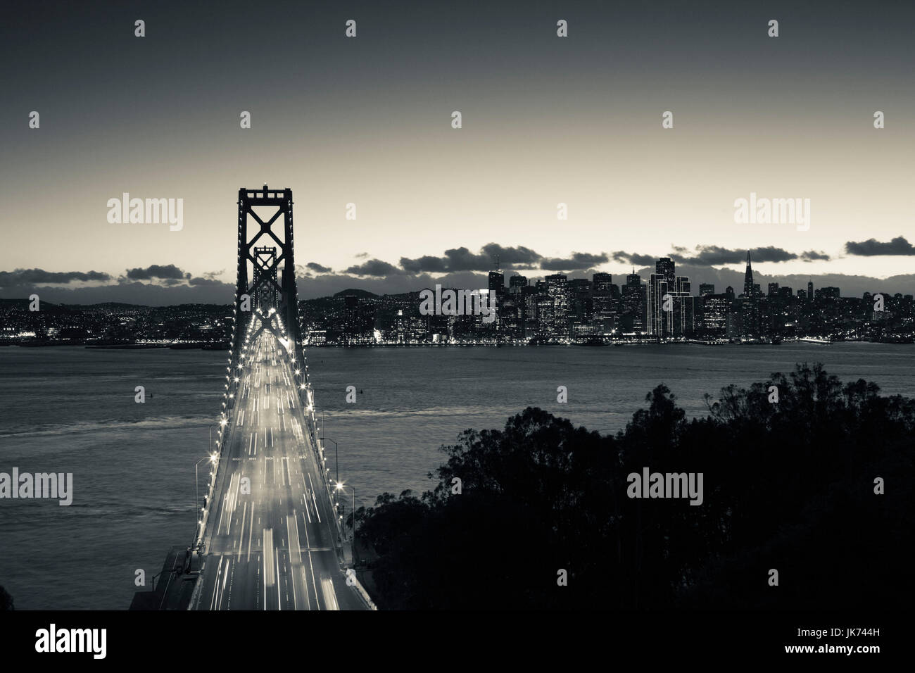 Skyline from bay bridge hi-res stock photography and images - Alamy
